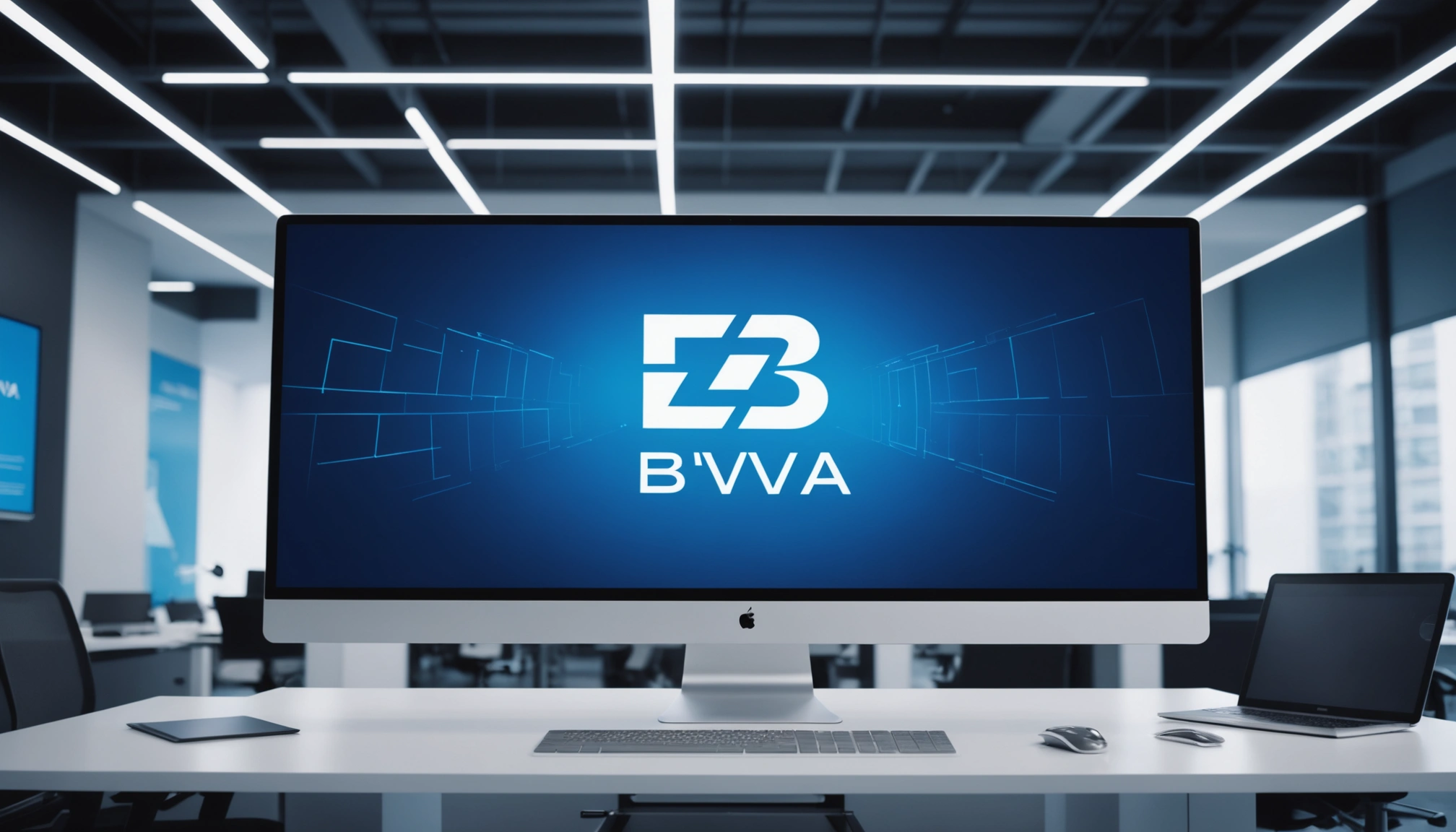 El nuevo BBVA logo: esencia digital única