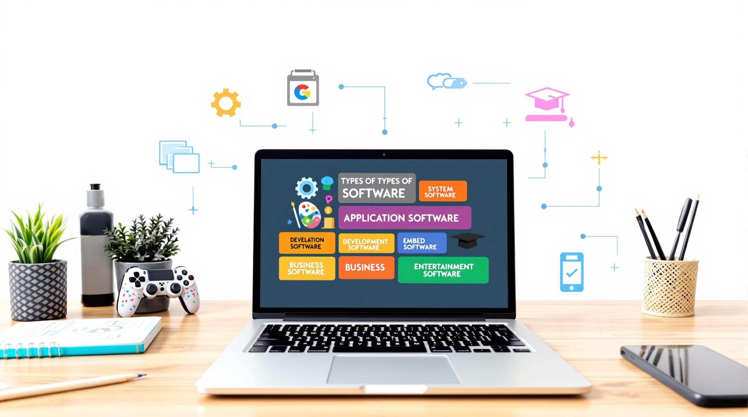 Tipos de software: los 7 principales y sus aplicaciones clave